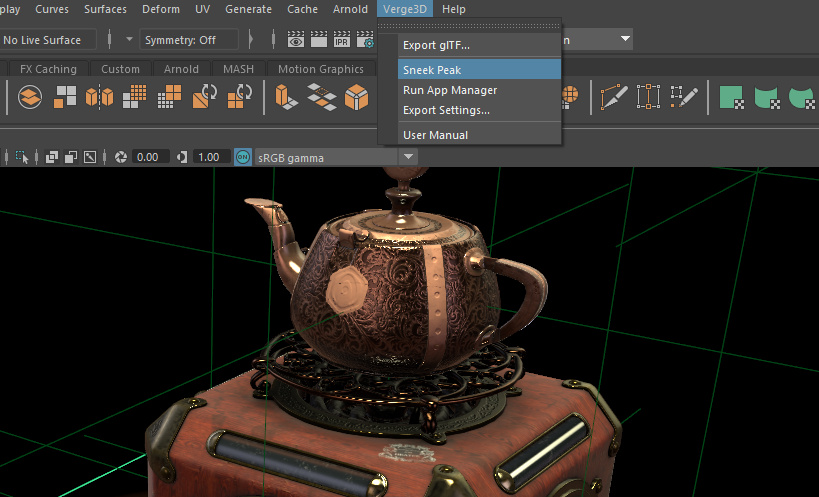 Exporting from Maya to WebGL - Soft8Soft