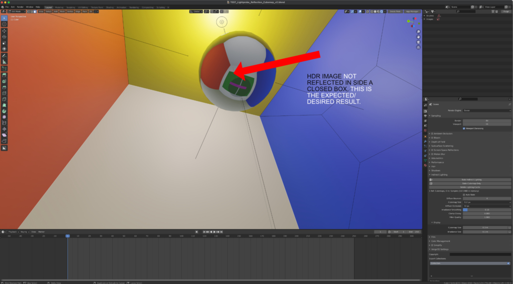3.7 lighprobe reflection cube map - HDRI reflection - Soft8Soft