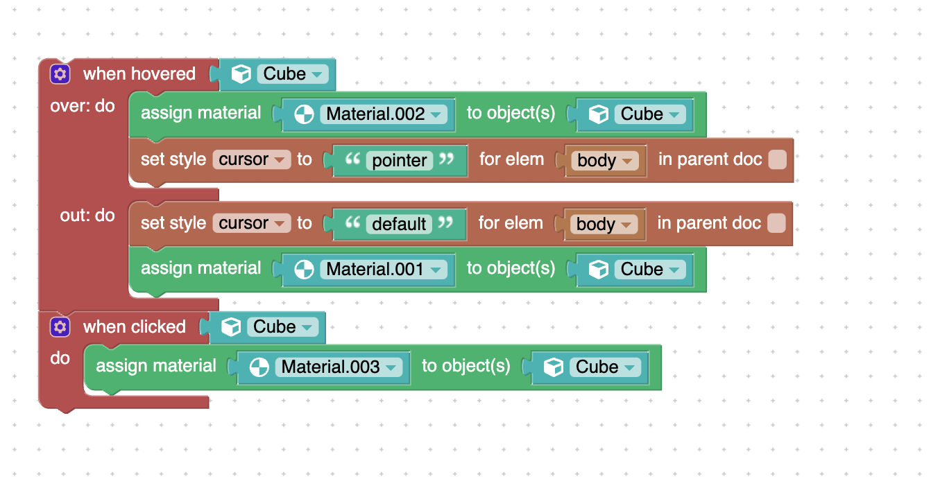 problem wit combining "when clicked" and "when hovered" puzzle - Soft8Soft
